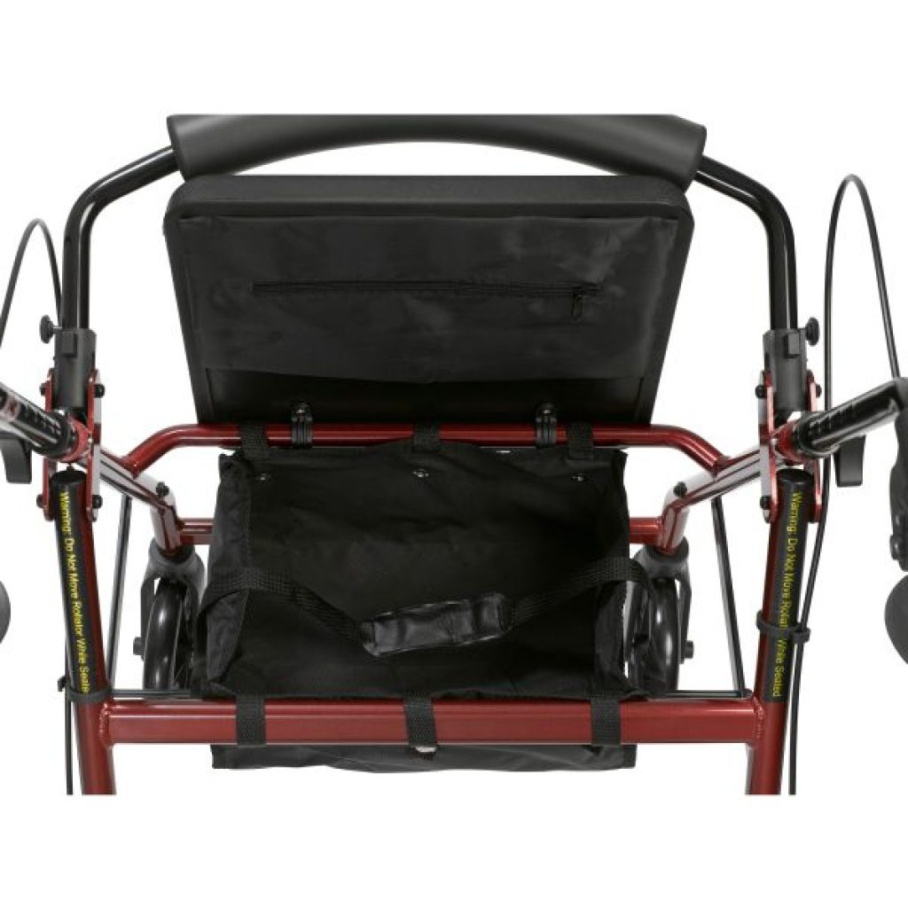Drive 4 Wheel Rollator with Padded Seat