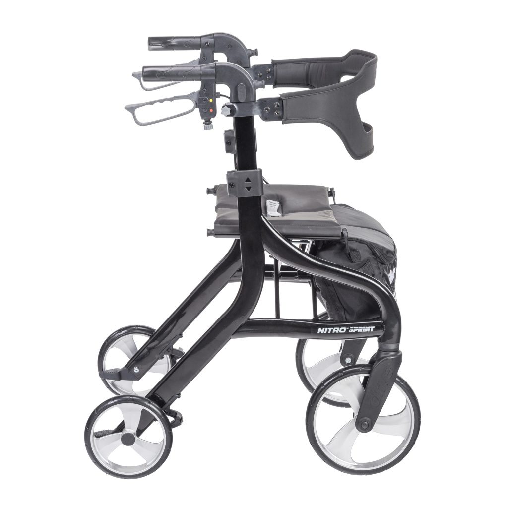 Nitro Sprint Rollator Rolling Walker - Homepro Medical Supplies